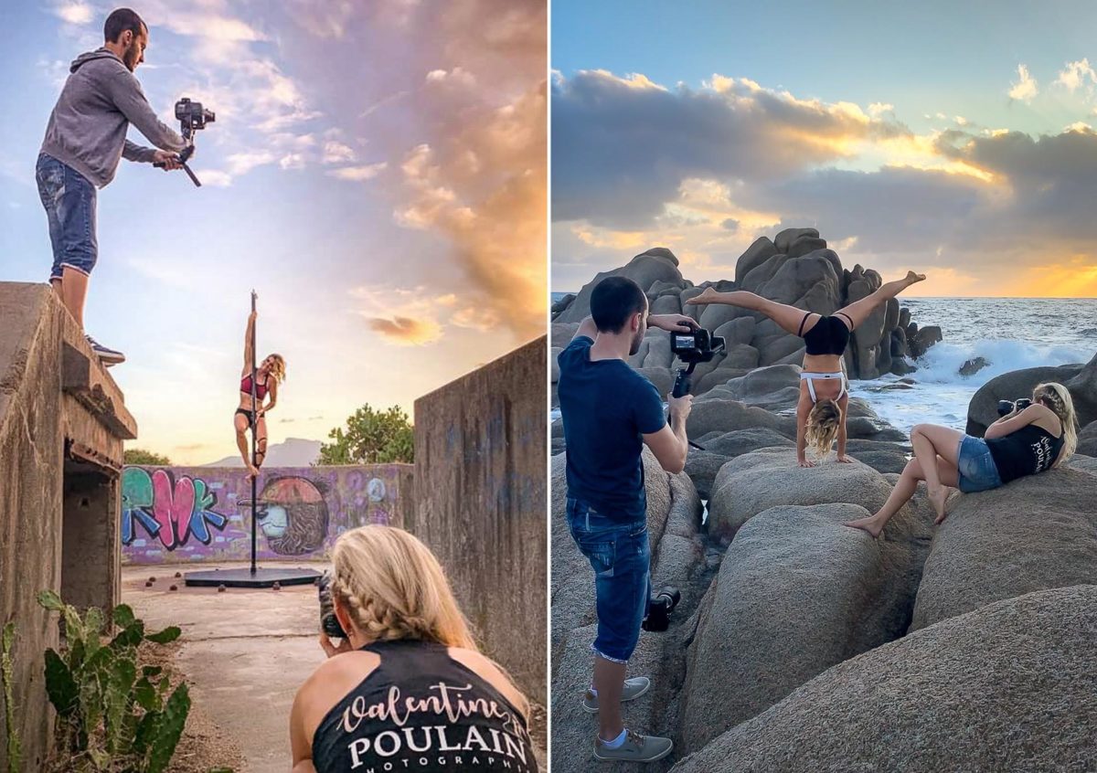 Shooting Photo Pole Dance Et Workout Corse Valentine Poulain